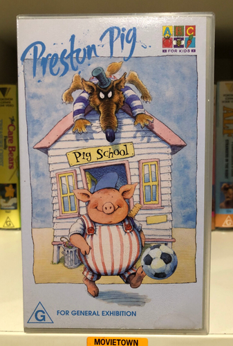PRESTON PIG - PIG SCHOOL - ABC for Kids - VHS | eBay