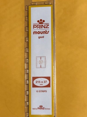 PRINZ STAMP MOUNTS 215/37 ( NEW SIZE ) | eBay
