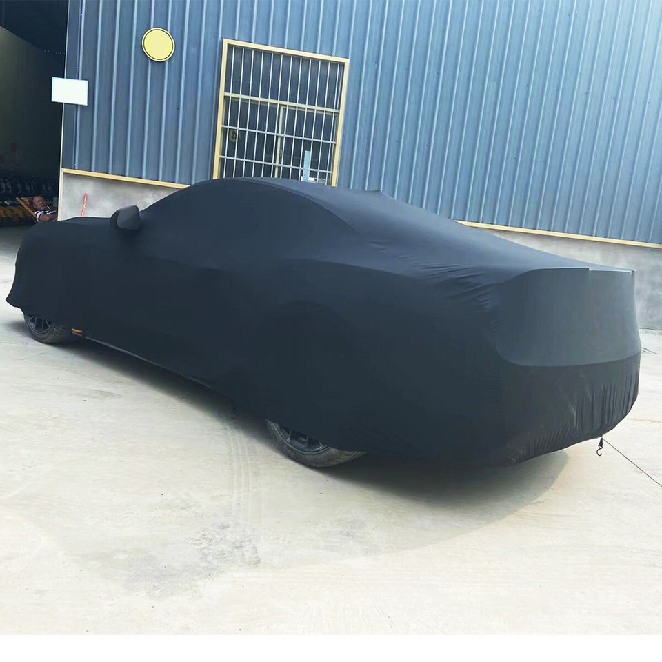 For Corvette C2 63-67 Satin Full Car Cover Stretch Dust Proof Indoor ...