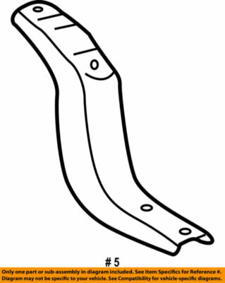 51793-60190 Toyota Bracket, side step, no.1 rh 5179360190, New Genuine ...