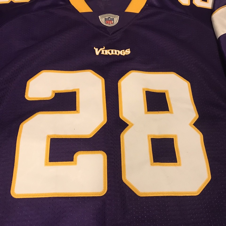 Minnesota Vikings Stitched Jersey Adrian Peterson #28 Reebok NFL ...