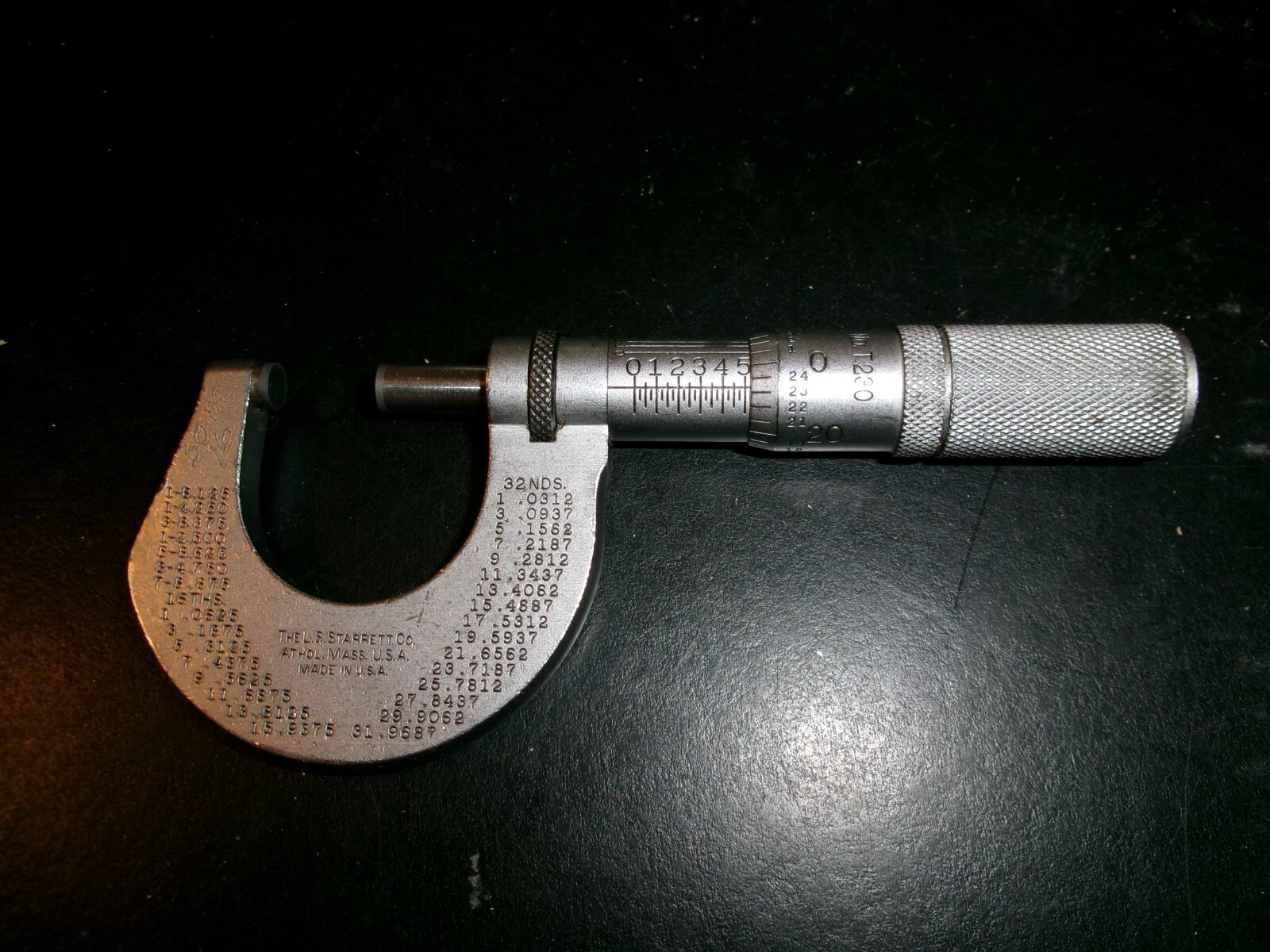 Starrett Micrometer T230 0-1" - La Paz County Sheriff's Office ...