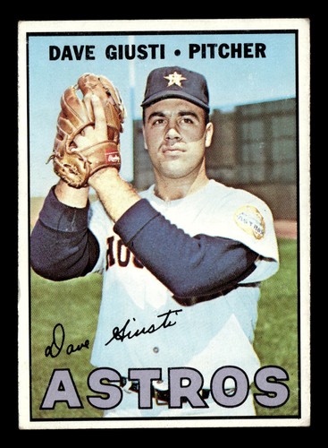 Dave Giusti 1967 Topps #318 Houston Astros Very Good | eBay