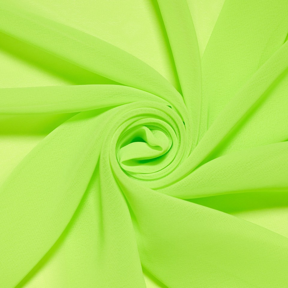 Polyester Chiffon Sheer Lightweight Breathable (60 Inch) Fabric By The ...