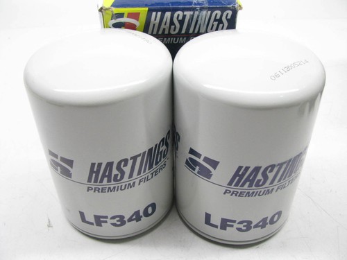 (2) Hastings LF340 Oil Filter Replaces PH20A 51581 L30026 LFP20 LF678 ...