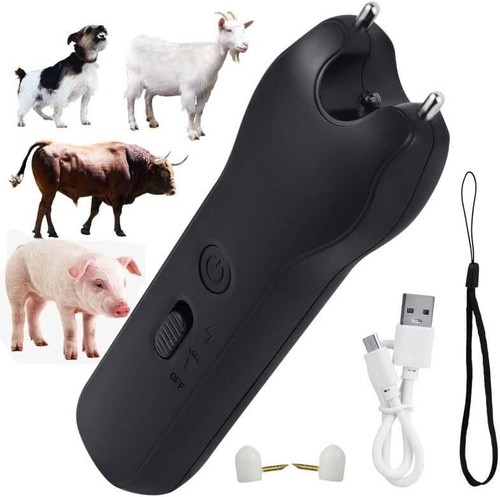 USB Electric Pig Cattle Moving Tool Cows Livestock Driving Stick Repel ...