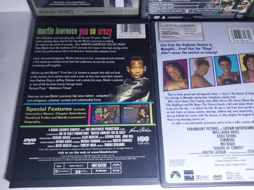 Lot Of 6 Stand Up Comedy Dvd Lot Richard Pryor, Steve Harvey, Comic ...