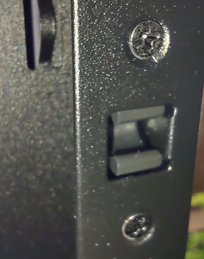 Black Plastic Side Panel Mounting Snap Clip for 4000D X Airflow ...