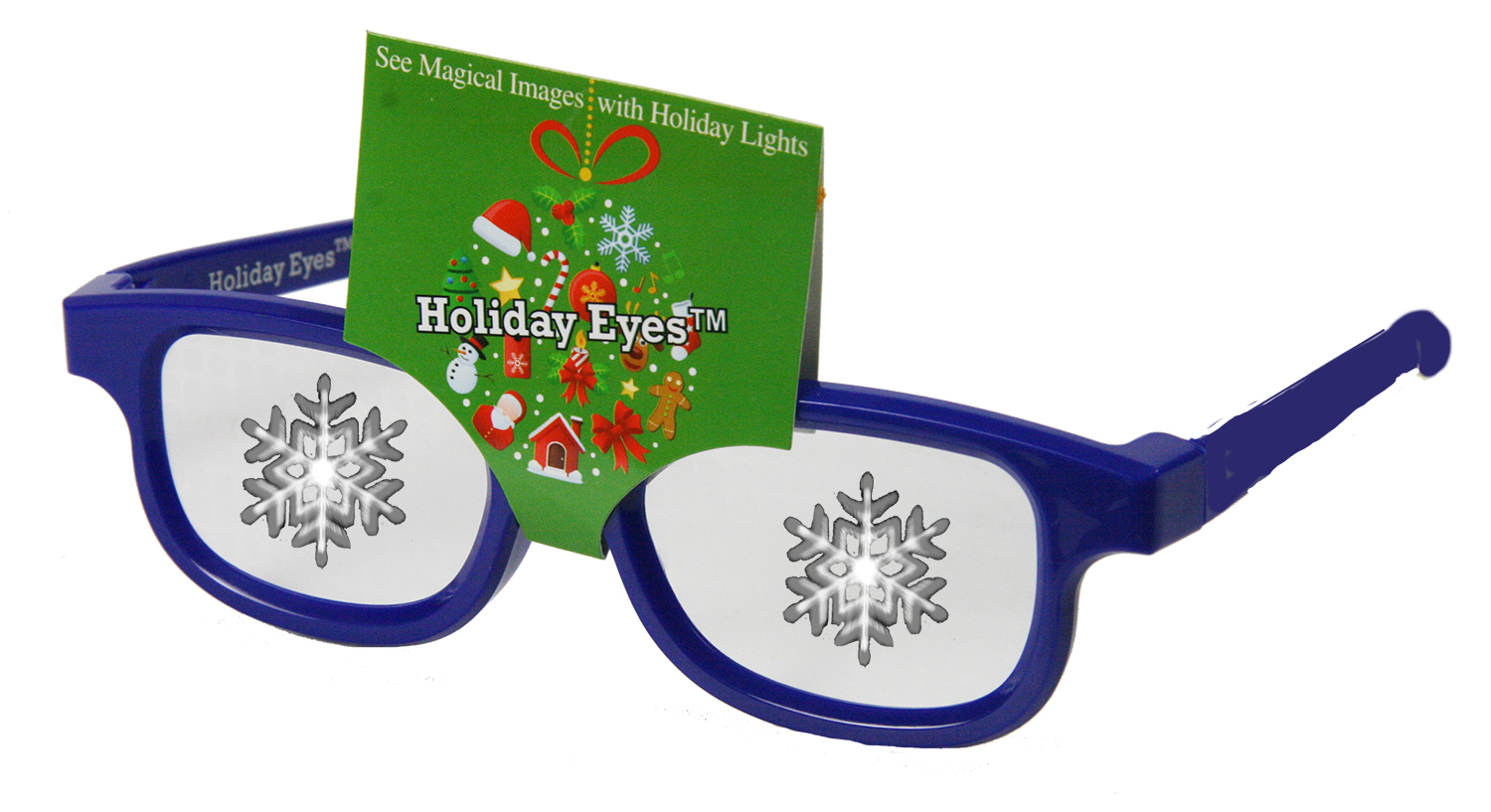 3D Christmas Glasses Plastic ADULT 4 PAIRS Snowman Tree Snowflake Star ...