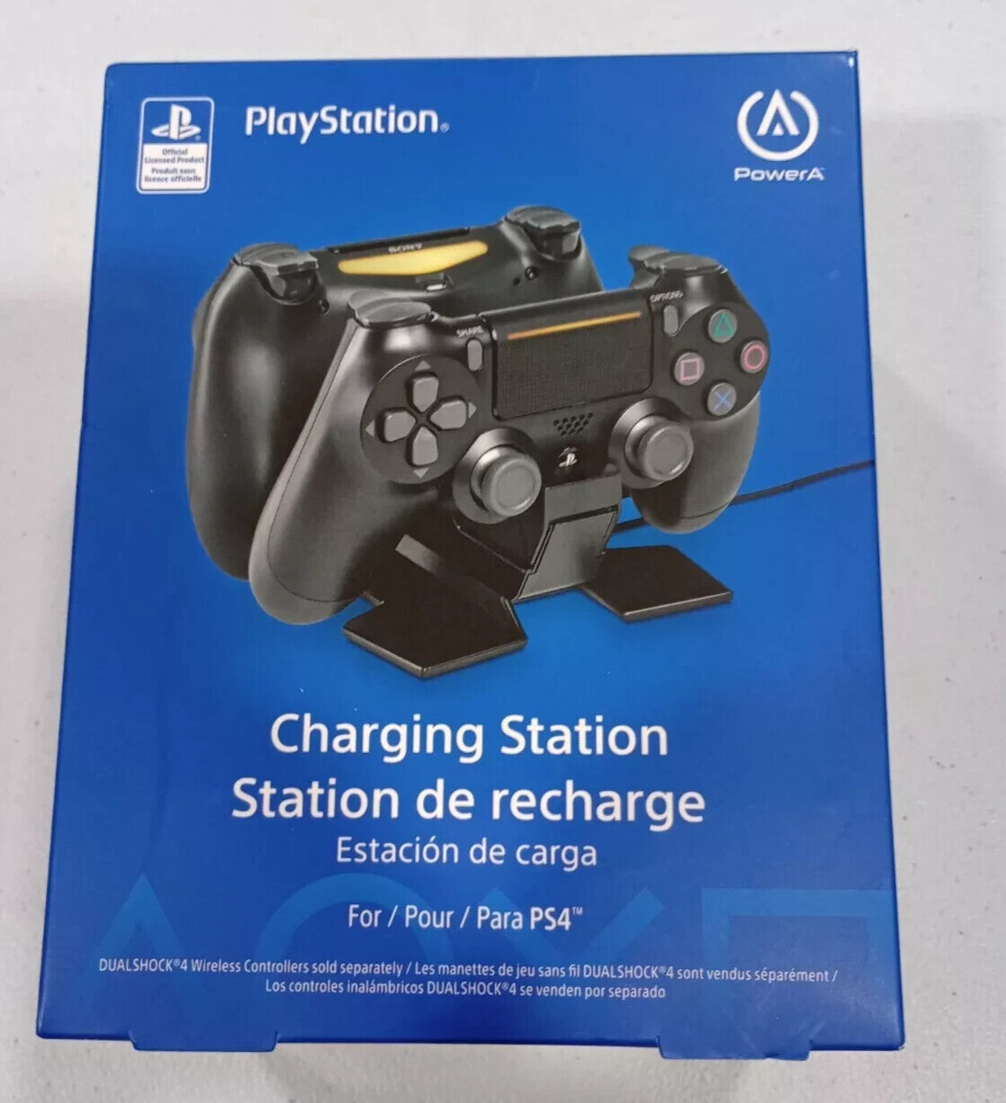 PowerA PlayStation 4 DualShock Controller Charging Station Genuine ...
