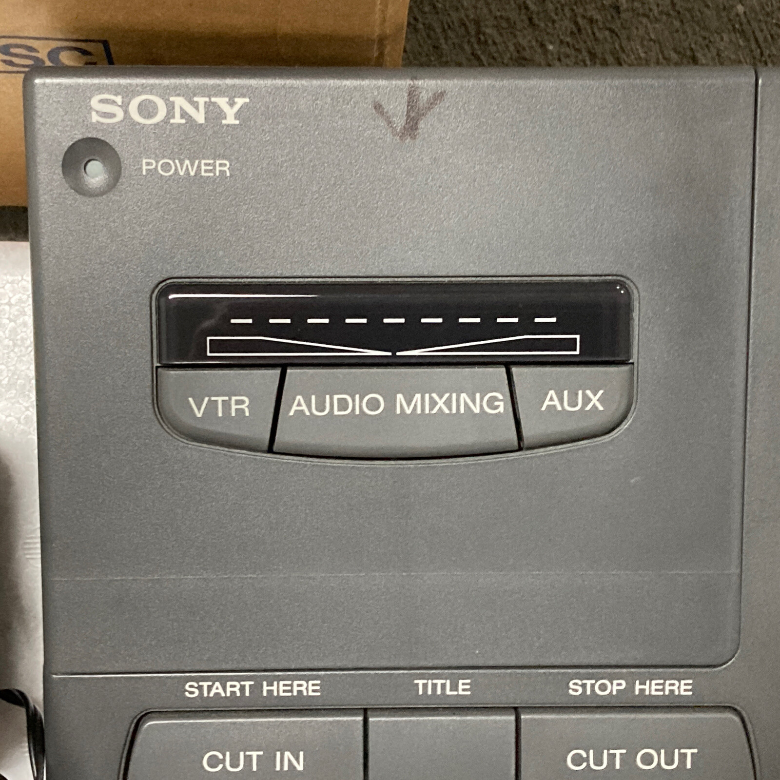 Sony Xv-al100 Edit Studio Video Editing System Controller for sale ...