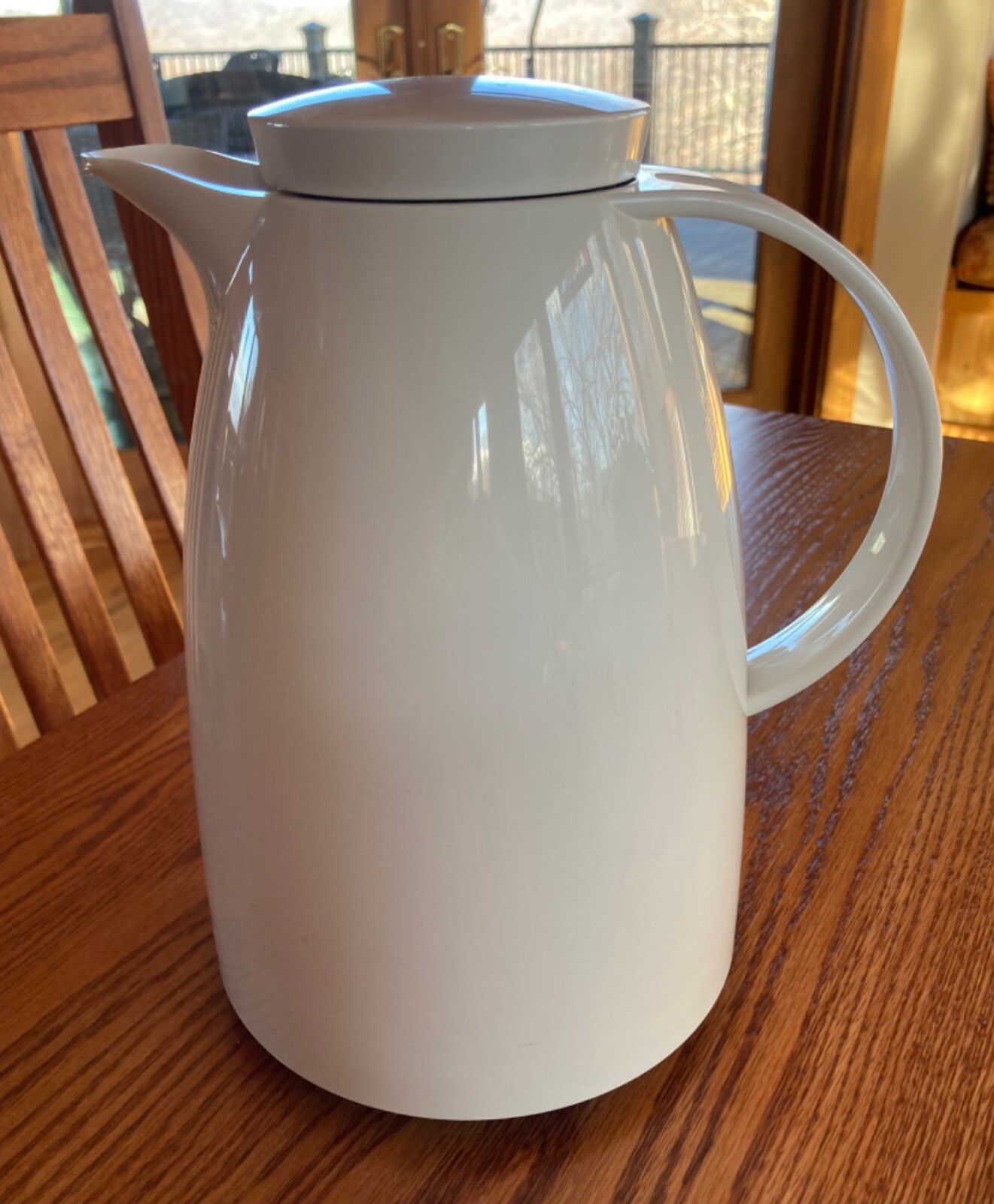 Emsa Auberge Vacuum Flask 1.5L Tea Coffee Pot Carafe Thermos Flask ...