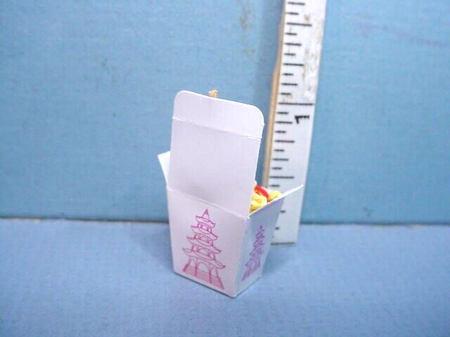 Miniature Chow Mein Chinese Take-Out #F227 Non-Edible 1/12th Scale | eBay