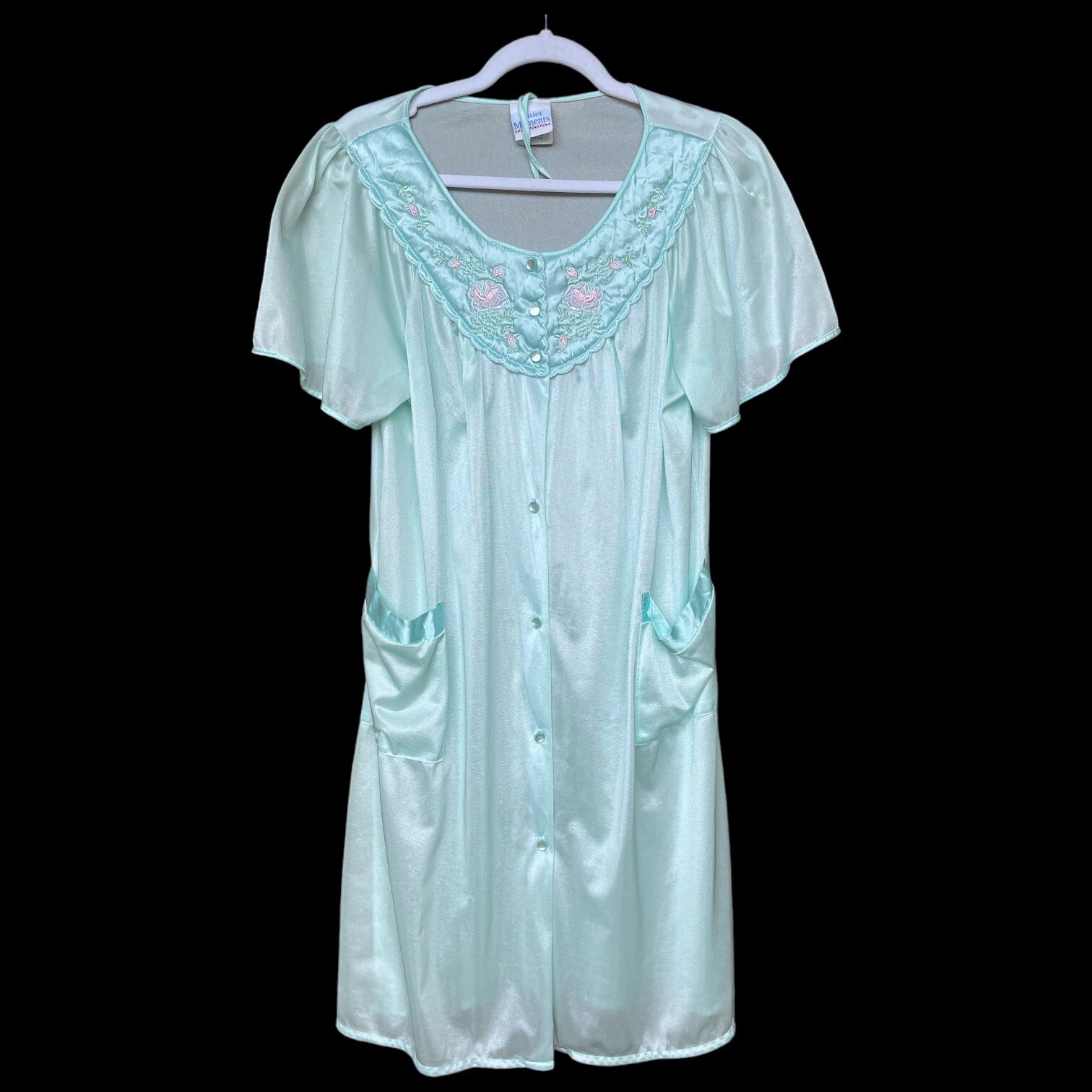 Vintage Quiet Moments Nightgown & Robe Set Womens Siz… - Gem
