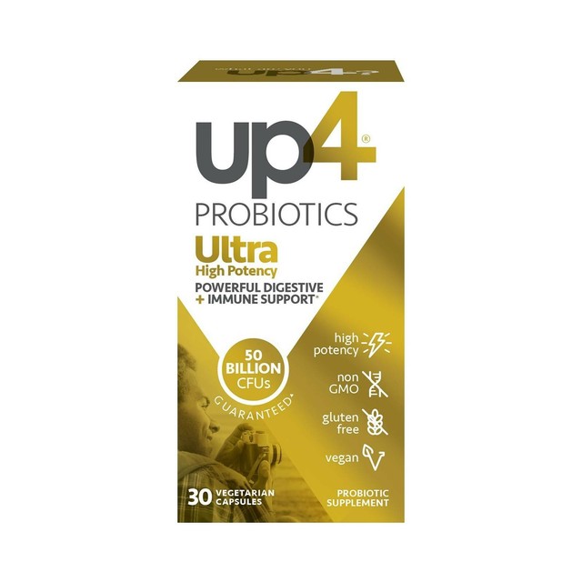 Up4 Ultra High Potency Probiotic Supplement 30 Capsules for sale online ...