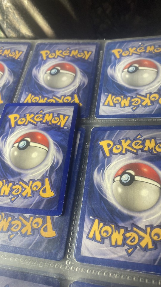 Pikachu Gnaw Yellow Cheek’s Base Set 1995 Original Pokémon Card 58/102 ...