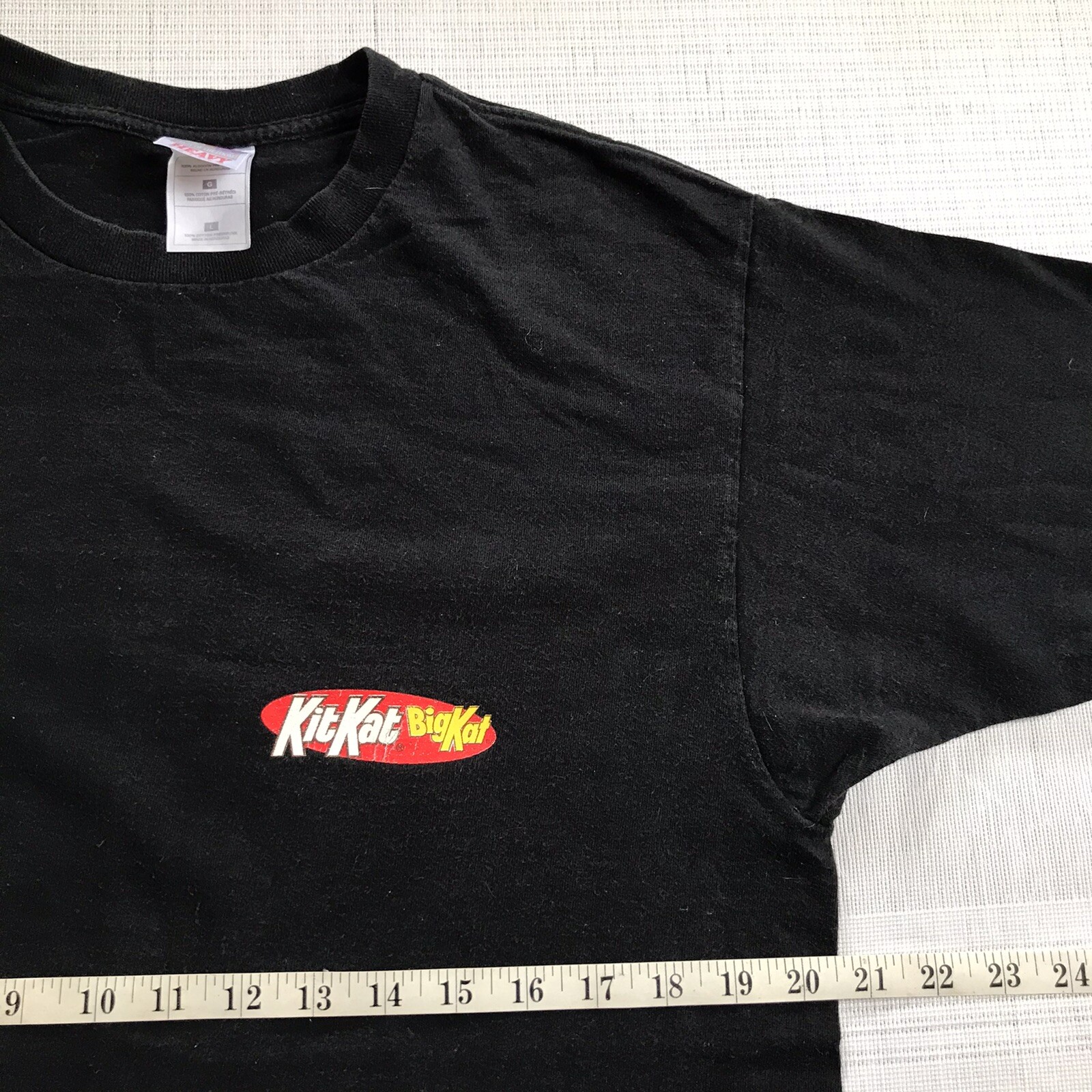 Vintage Kit Kat Big Kat Candy Bar Promo T Shirt Faded… - Gem