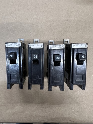 CUTLER-HAMMER QUICKLAG, 20 AMP 1 P, TYPE BA, 120/240V CIRCUIT BREAKER ...