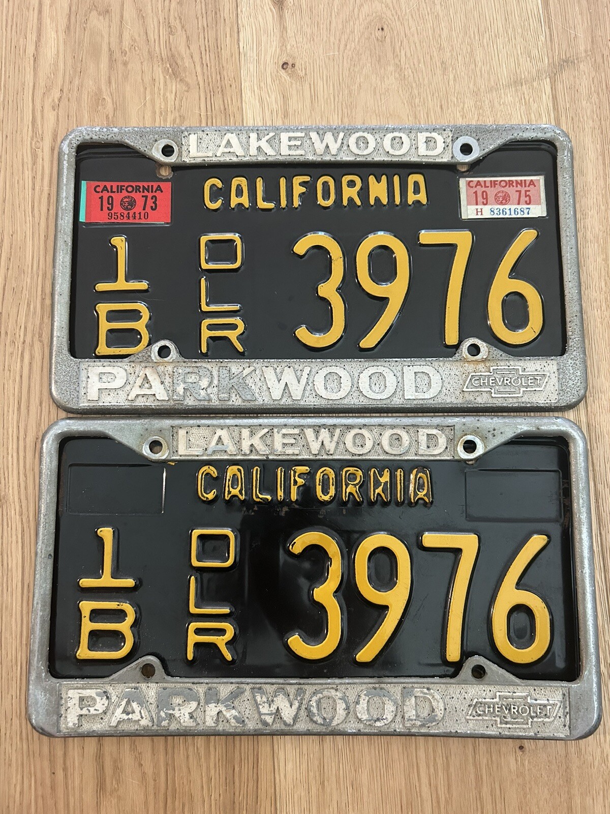 Vintage License Plate frame | eBay