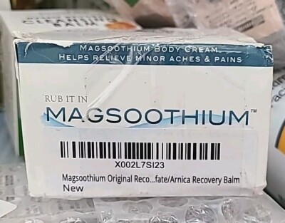 Magsoothium Magnesium & Arnica-Based Homeopathic Pain Reliever 3oz Exp3 ...