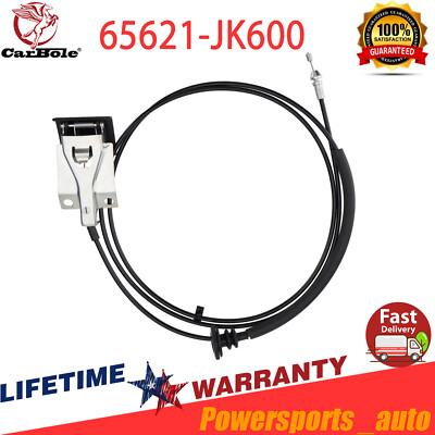 1Pcs Black Hood Release Cable For Infiniti G25 G35 G37 G37X Q40 Q60 ...