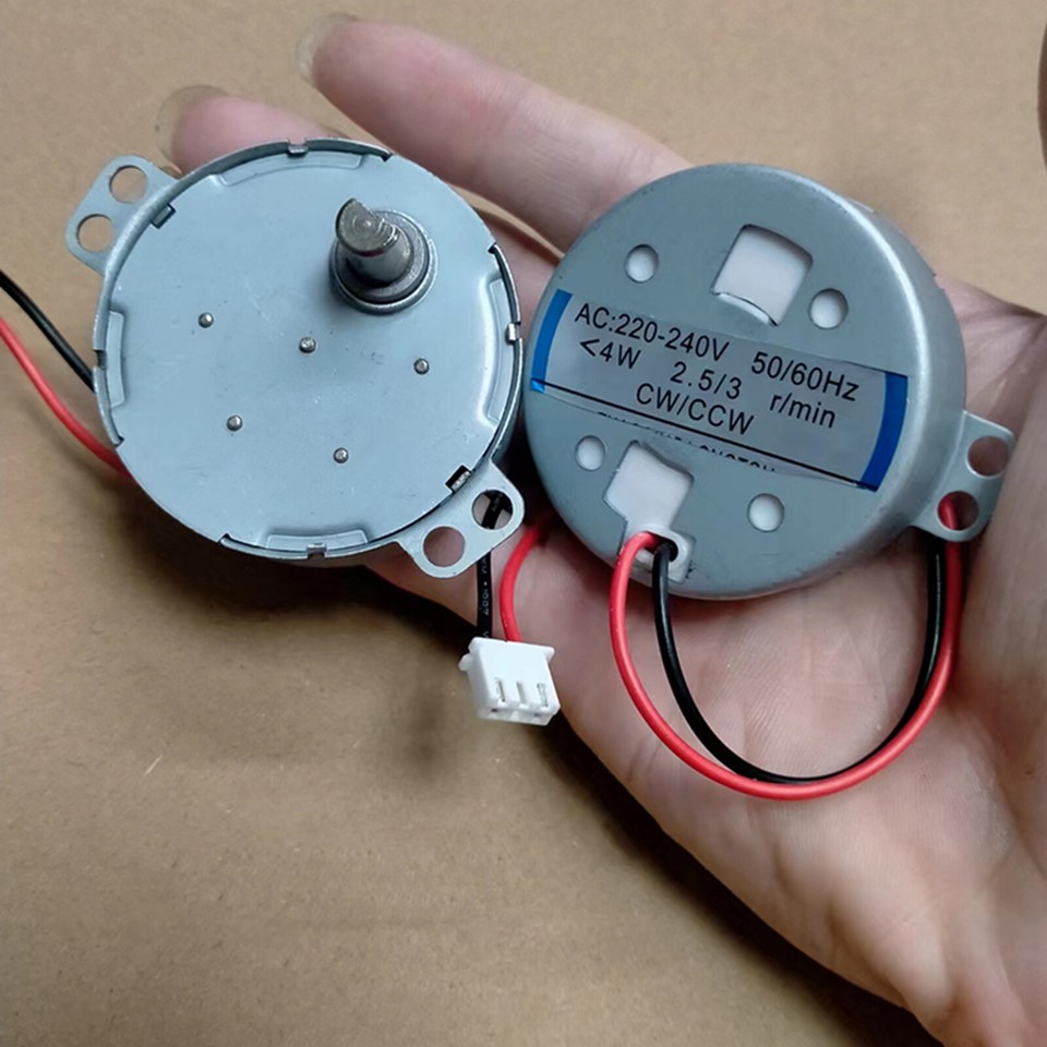 For Floor Fans Electric Fan Synchronous Motor CW/CCW 220V-240V 2.5W to ...