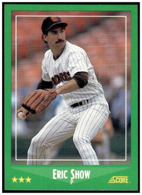 1988 Score #338 Eric Show NM | eBay
