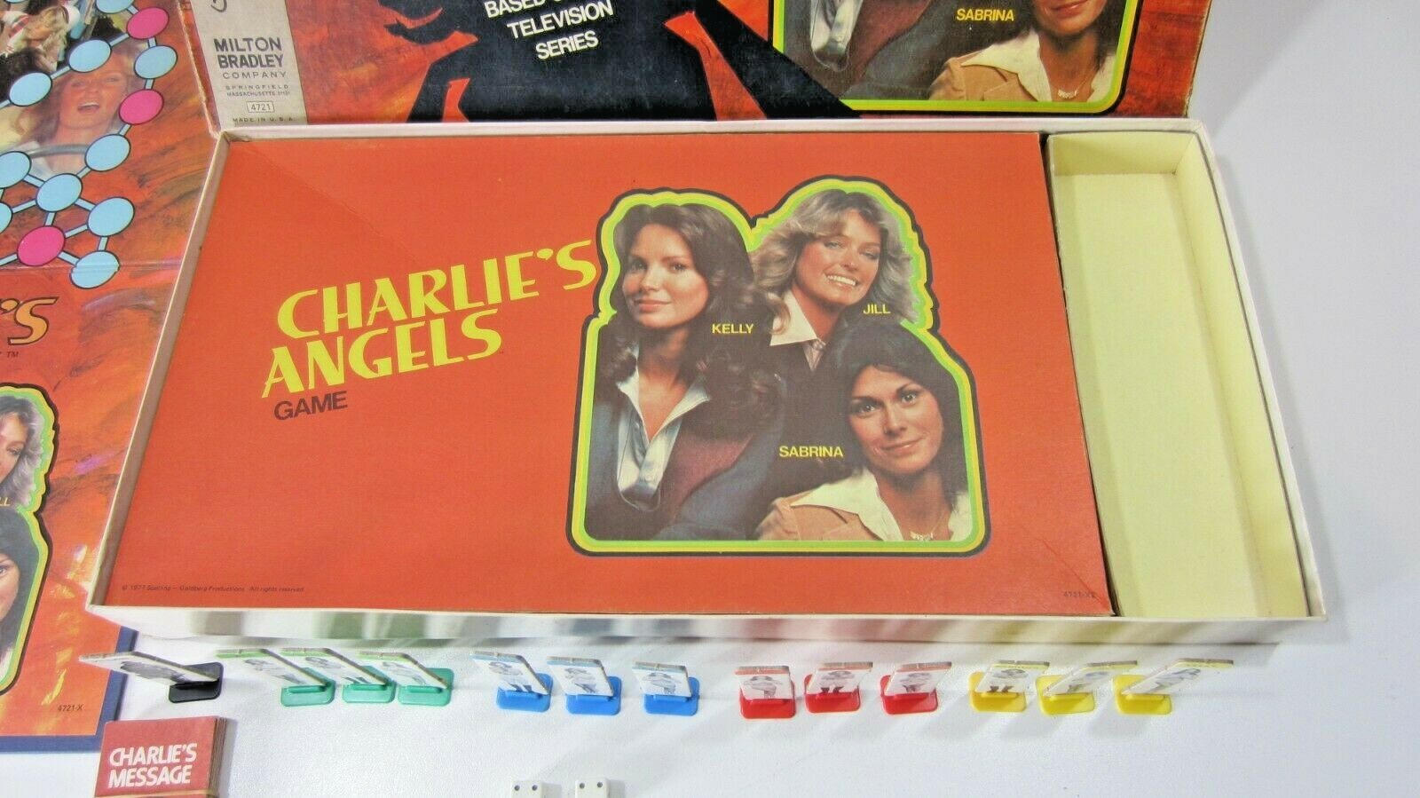 Vintage 1977 Charlie's Angels Board Game by Milton Bradley #4721 ...