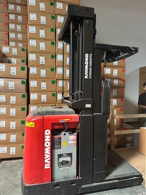 2010 Raymond 540-OPC30TT Standup Electric Order Picker Forklift | eBay