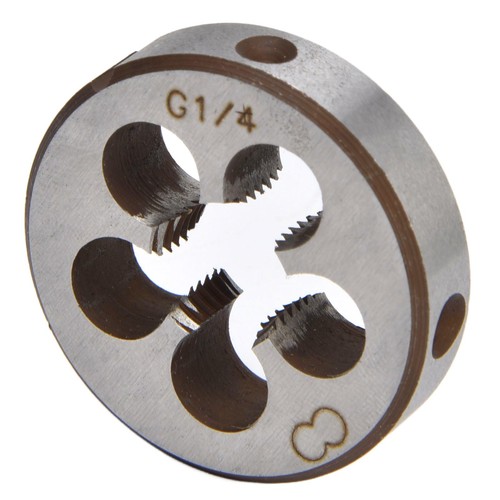 Alloy Steel G1/4 Thread Die 5 Chip Holes Tool for Pipe Threading | eBay
