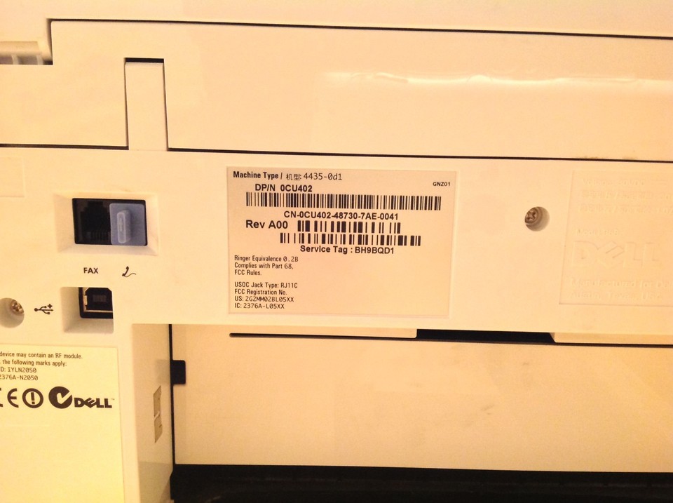 Dell 968 All-In-One Inkjet Printer | eBay