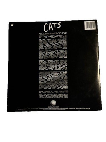 Cats The Musical Soundtrack Vinyl Record Double Album With Program ...