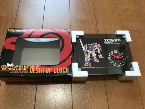 VIRTUAL-ON "ORATORIO TANGRAM" DESKTOP CLOCK TEMJIN | eBay