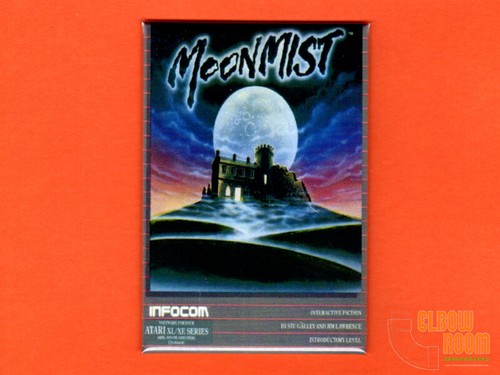 Moonmist box art 2x3" fridge/locker magnet Infocom interactive fiction ...