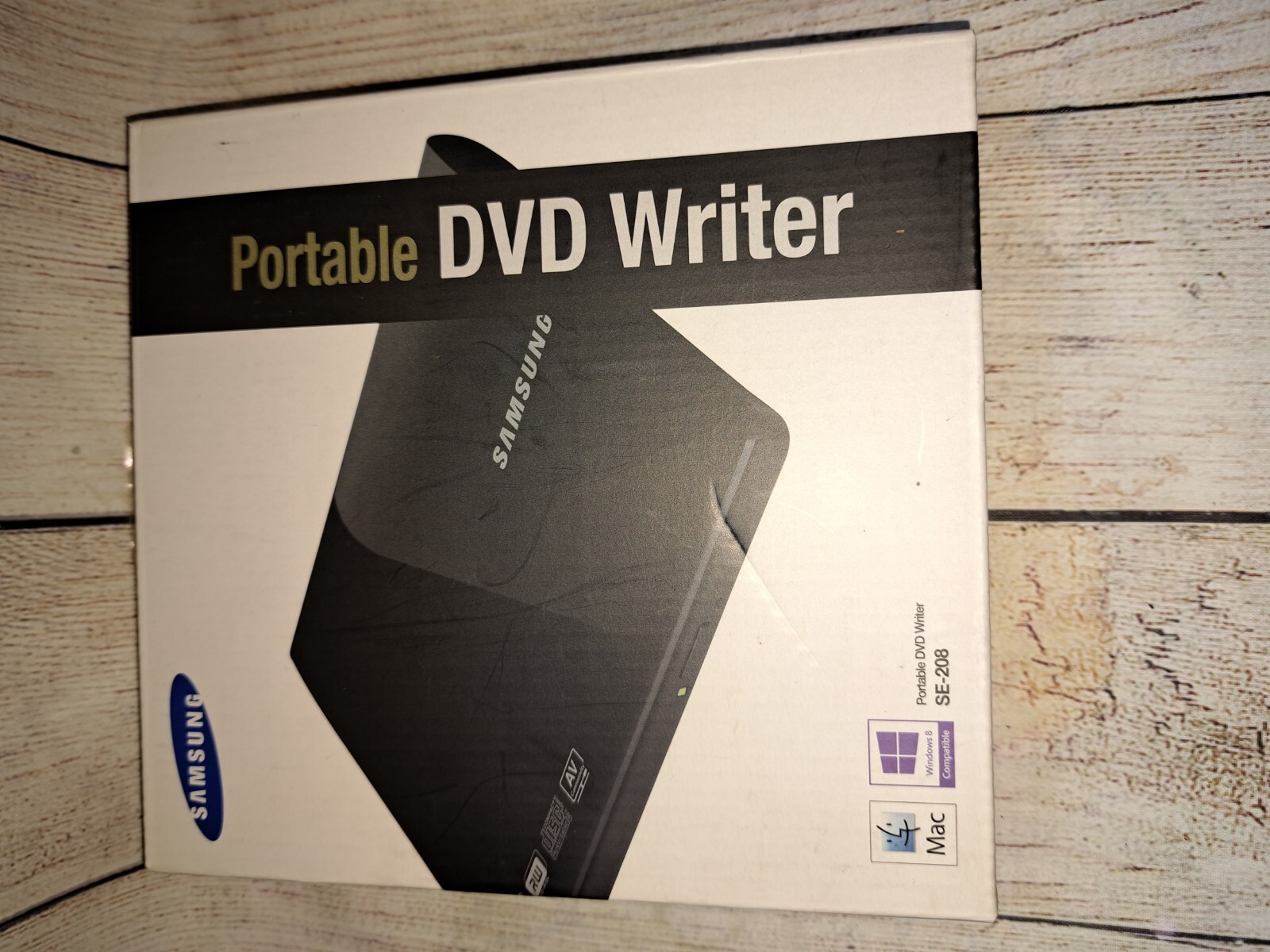 Samsung Portable DVD Writer w/ Box+cord+install CD+guide SE-208 | eBay