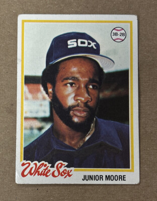 1978 Topps Baseball Junior Moore Chicago White Sox Card #421 | eBay