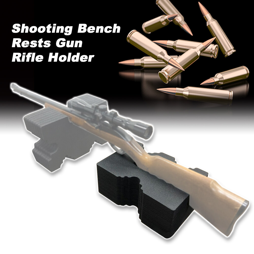 Shooting Bench Rests Rifle Holder Waterproof Foam Heavy Duty Cushion I ...