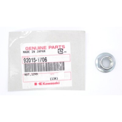 Kawasaki Nut Part Number - 92015-1706 | eBay