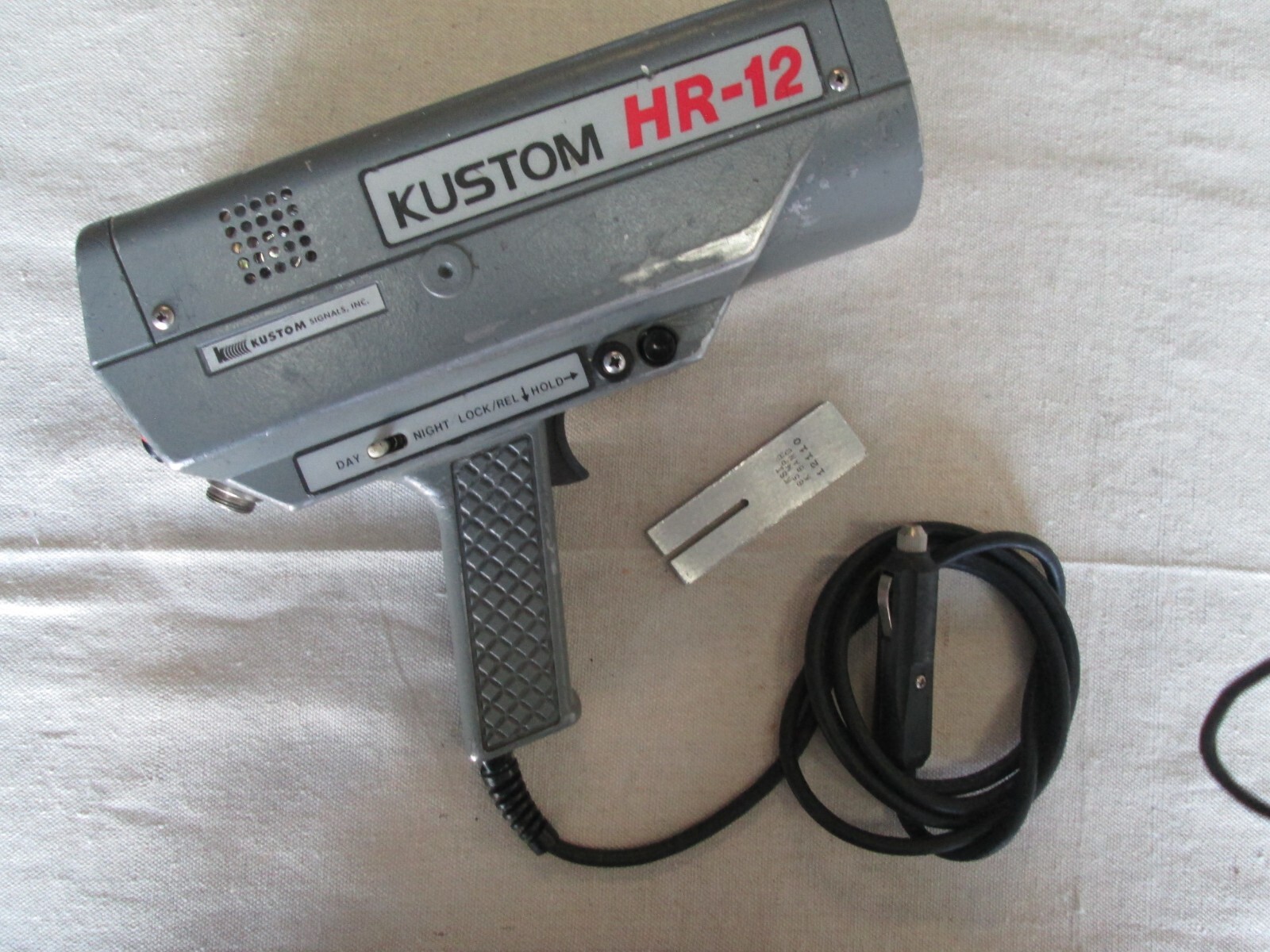 Kustom Signals Hr-12 HR12 K Band MPH Actual Moving Stationary Police ...