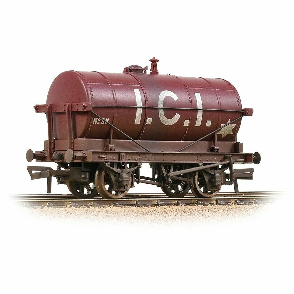 Bachmann Branchline 37-661A 14T Tank Wagon 'ICI' Maroon (Weathered ...