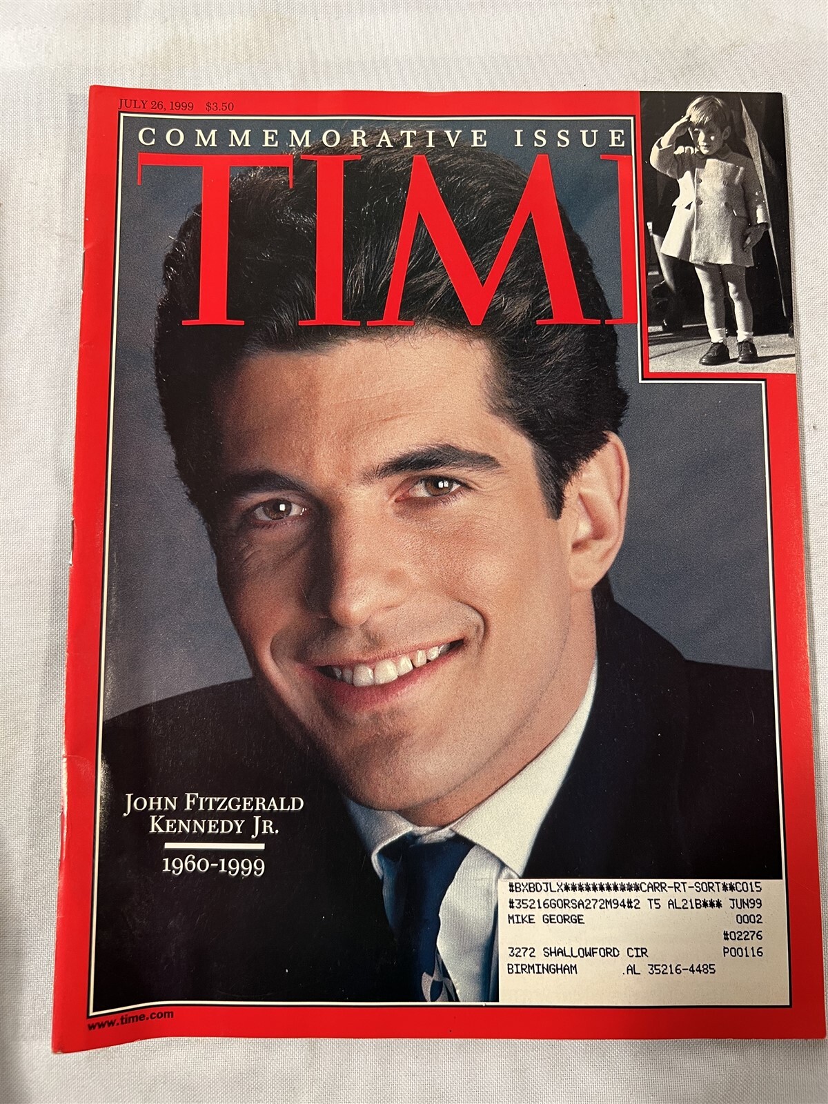 Time Magazine Commemorative Issue John F. Kennedy, Jr., June, 1999 | eBay