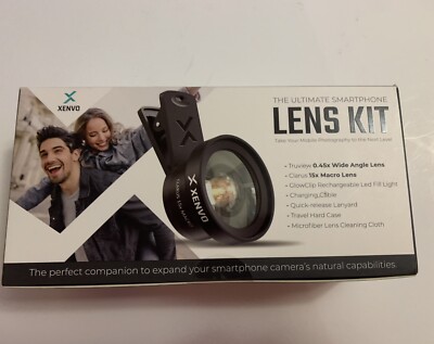 Xenvo Pro Lens Kit for iPhone, Samsung, Pixel, Macro and Wide Angle ...