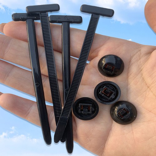 Plastic Cable Ties Fasteners Heavy Duty Multipurpose for Car Daily Auto ...