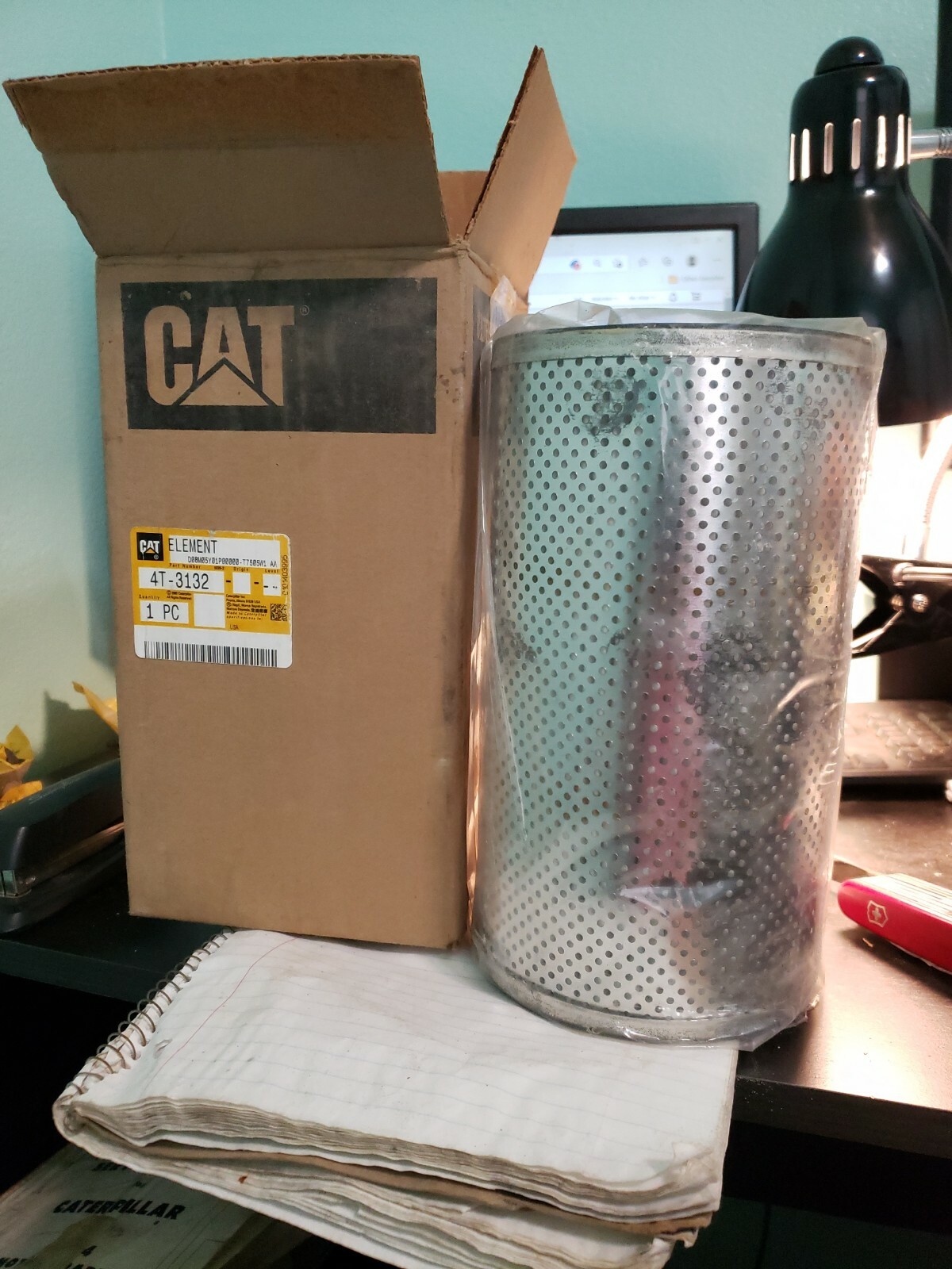 CAT Caterpillar 4T-3132 973 Baldwin PT90-mpg Napa 7597 DONALDSON P16 ...