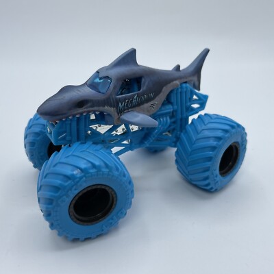 Monster Jam Megalodon Blue BKT Tires Monster Truck 1/64 | eBay