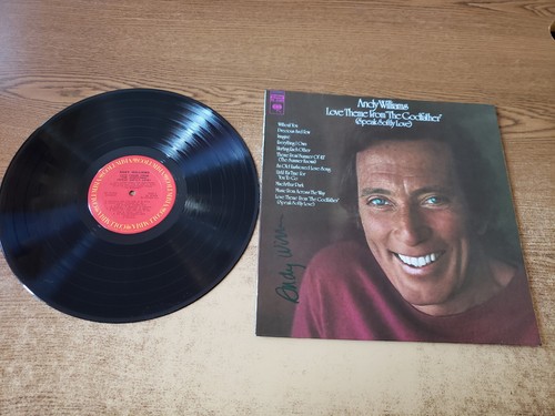 AUTOGRAPHED 1970s EXCELLENT Andy Williams – Love Theme From "The ...