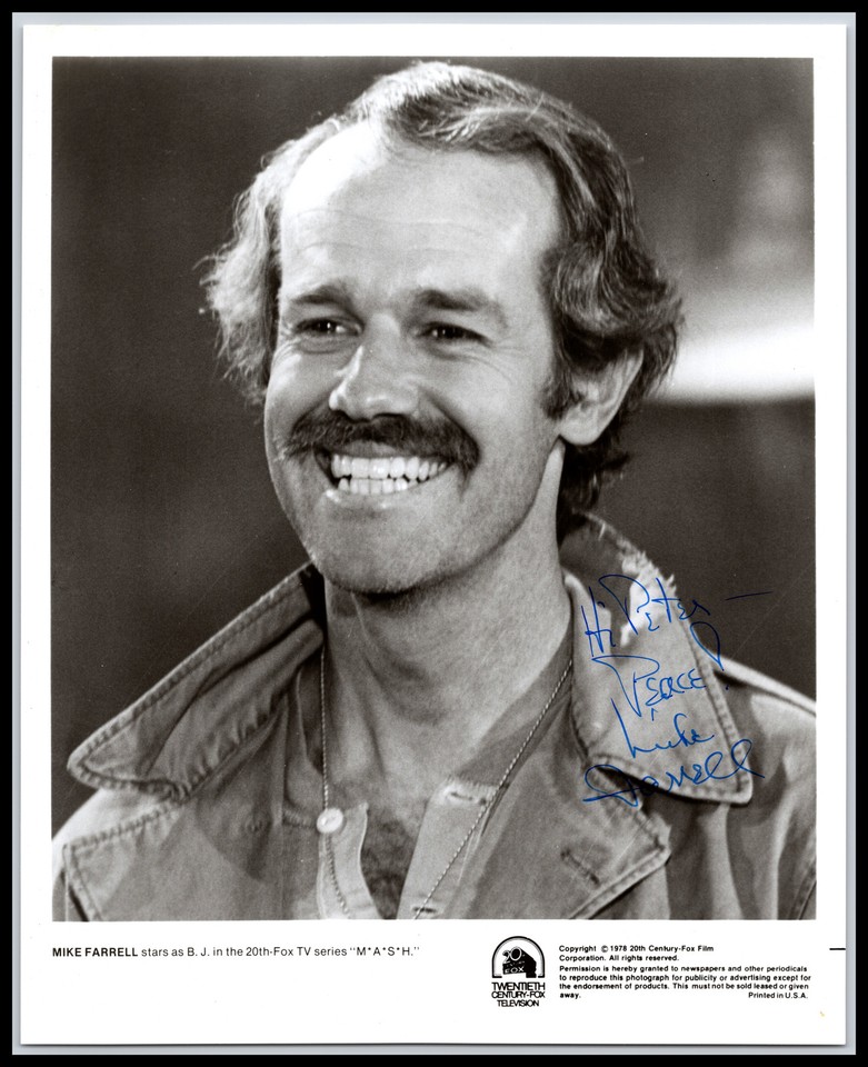 Mike Farrell - Actor - 8x10 Photo - Signed / Autograph | eBay