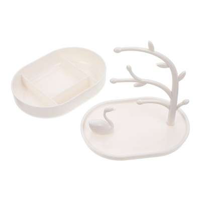 Jewelry Display Tree Necklace Hanging Rack Rings Organizer Dresser ...