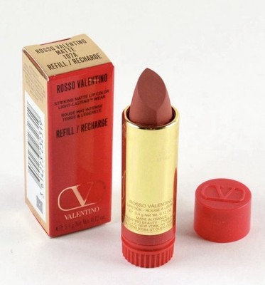 Valentino Rosso Valentino Matte Lip Color Lipstick REFILL #107A ODE TO ...