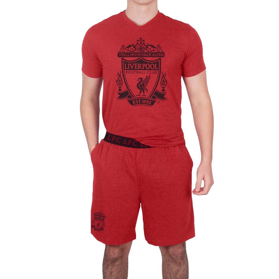 Liverpool FC Mens Pyjamas Short Loungewear OFFICIAL Football Gift | eBay UK